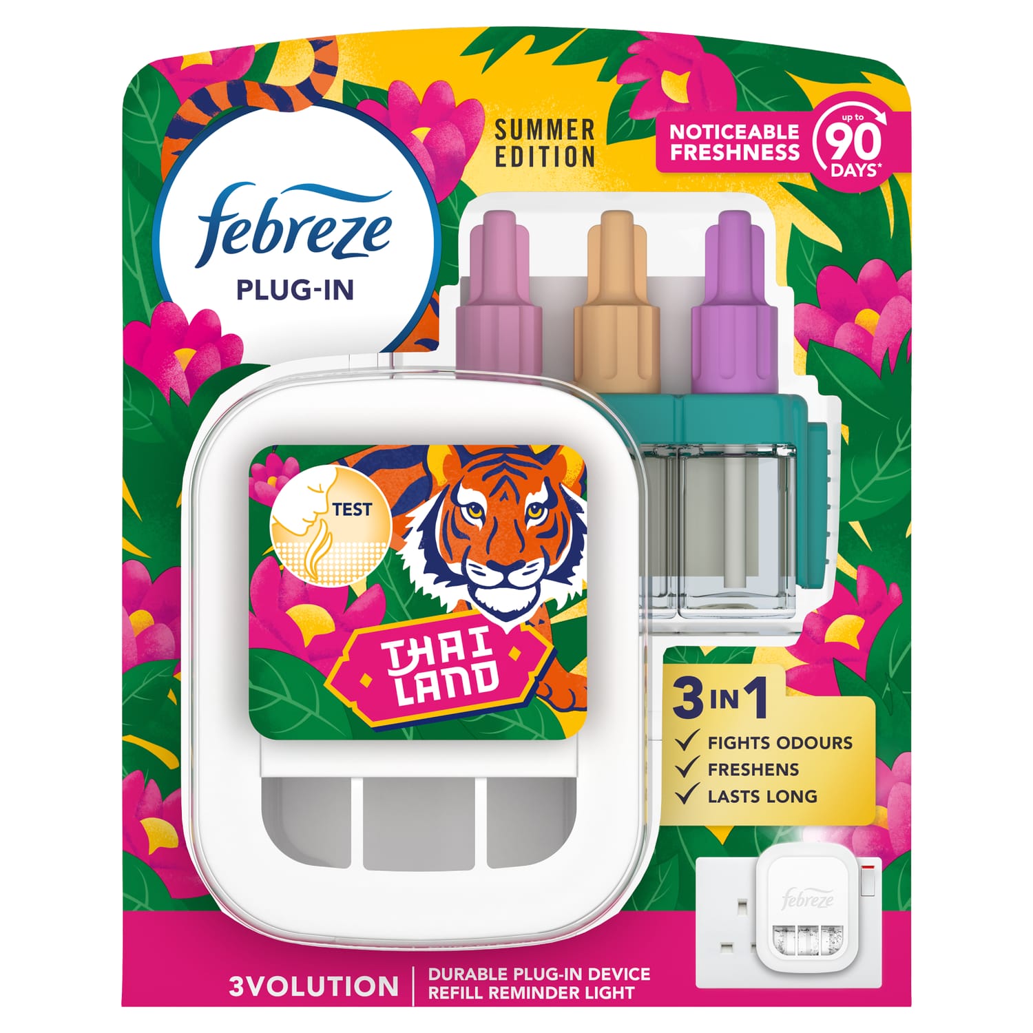 Febreze 3Volution Air Freshener Starter Kit Thailand 20ml | Home Bargains