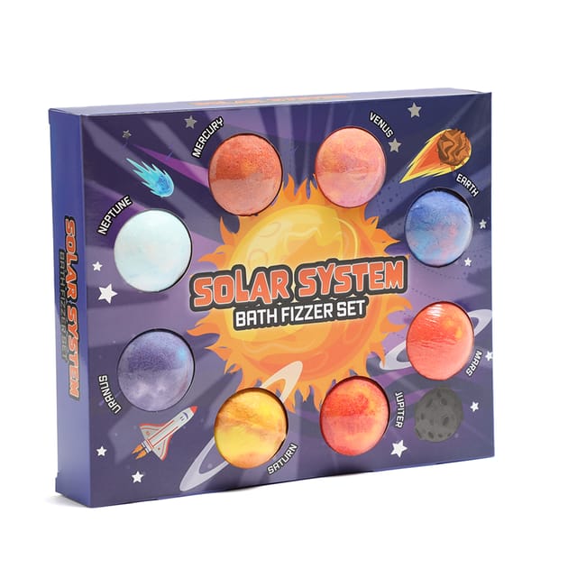Solar System Bath Fizzer Set | Home Bargains