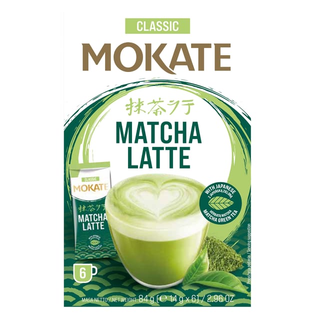 Mokate Classic Matcha Latte 84g | Home Bargains