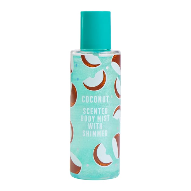 Coconut Scented Shimmer Body Mist 250ml | Home Bargains