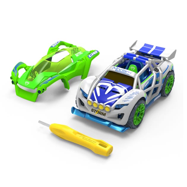 Modarri Mix & Match Build Your Own Racing Car - Nitro Speed | Home Bargains