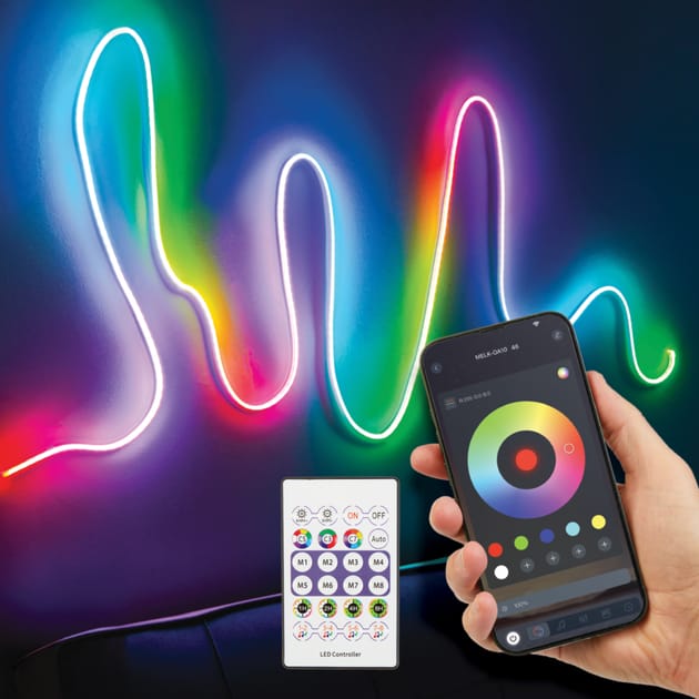 Equatech LED Neon Light Strip | Home Bargains