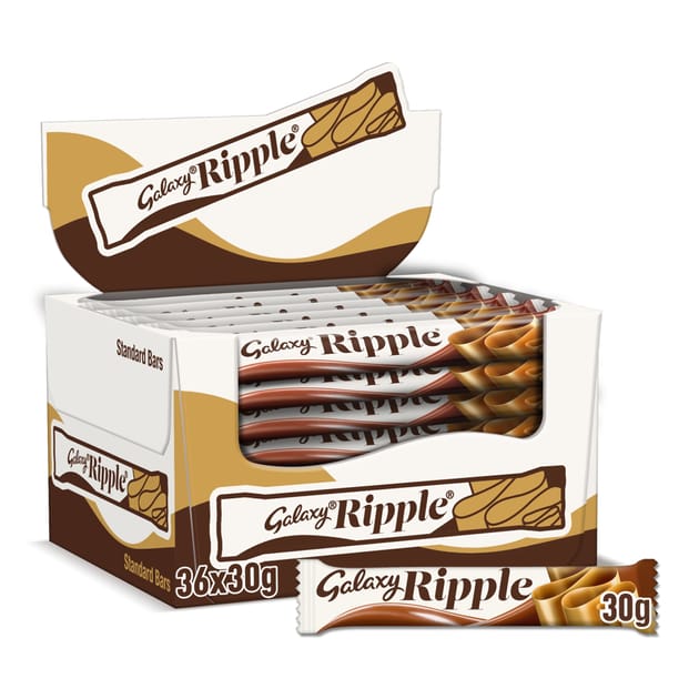 Galaxy Ripple 30g x36 | Home Bargains