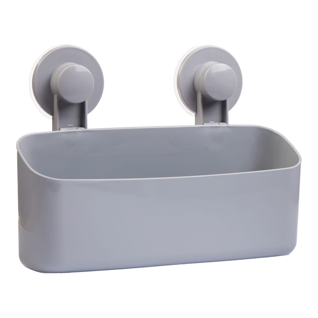 Everyday Essentials Plastic Suction Caddy | Home Bargains