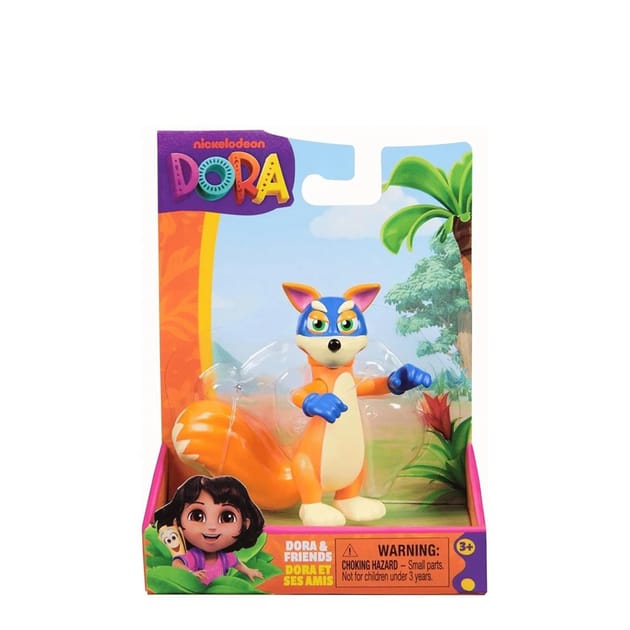 Dora & Friends Single Figure 3" - Swiper | Home Bargains