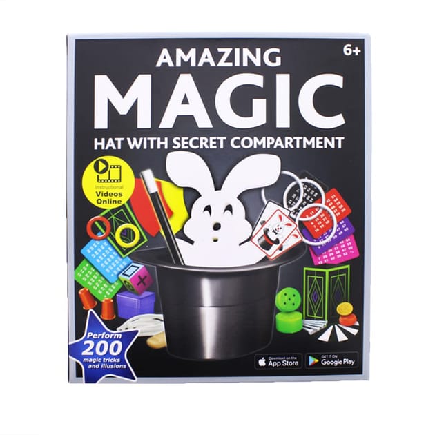 Amazing Magic Hat With Secret Compartment | Home Bargains