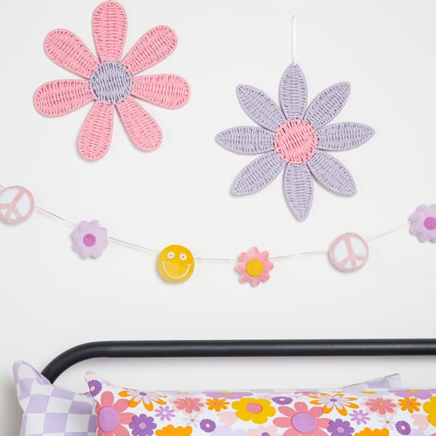 The Kids Edit Flower Power Bunting | Home Bargains
