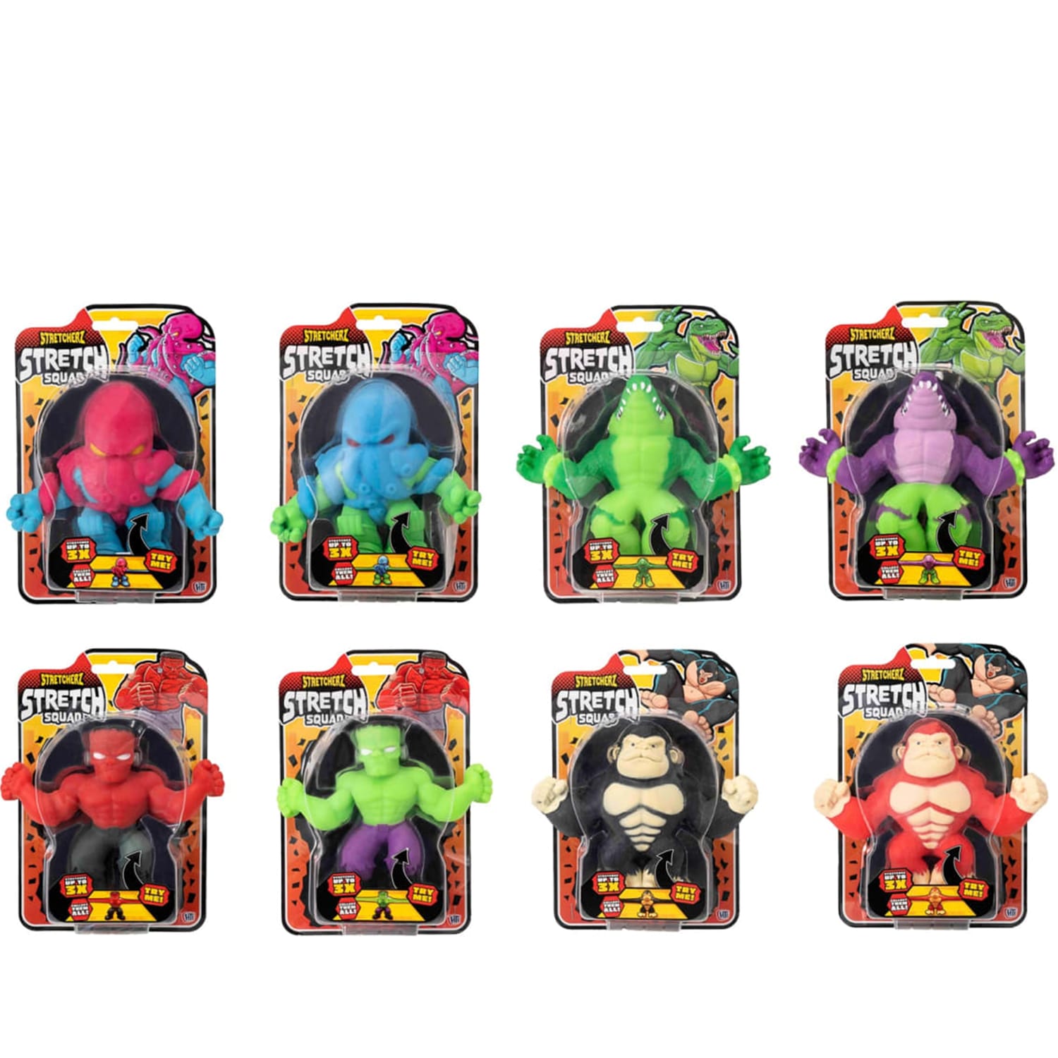 Stretch Squad Figures Assorted | Home Bargains