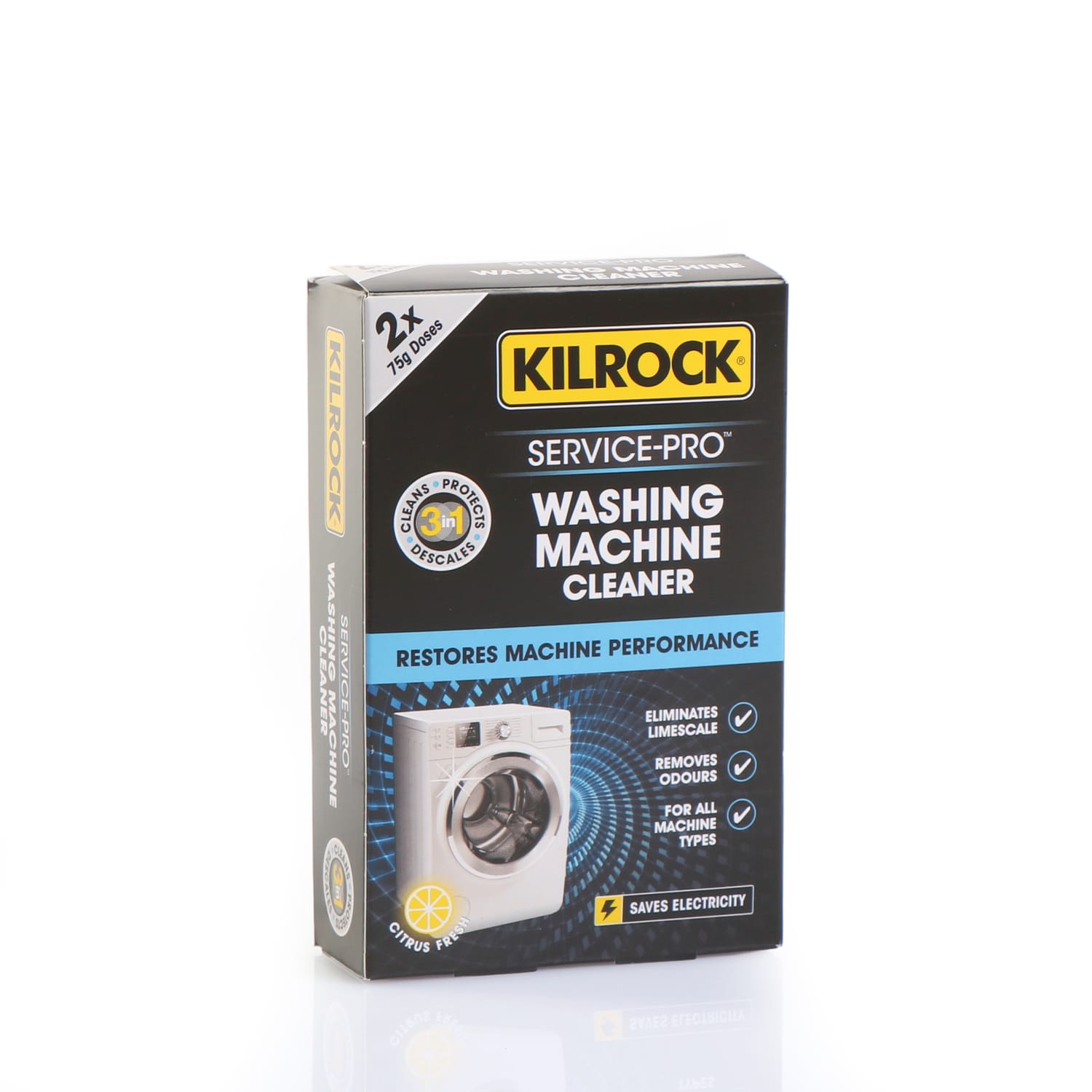 Kilrock Service-Pro Washing Machine Descaler and Cleaner 2 x 75g ...