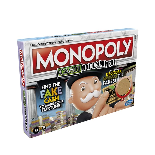 Hasbro Gaming Monopoly Board Game - Cash Decoder Edition | Home Bargains
