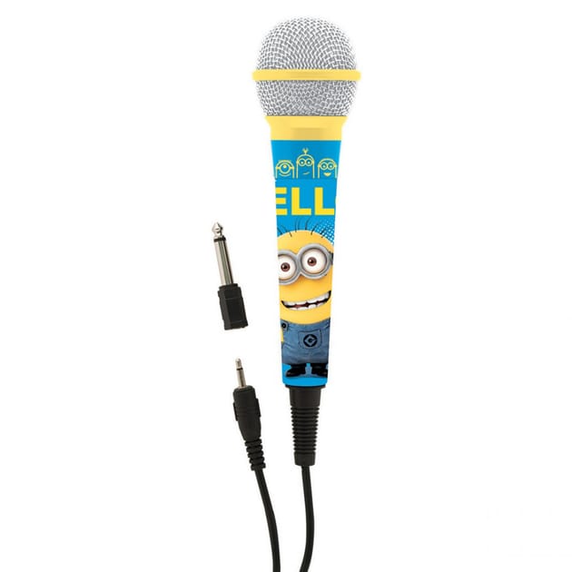 Lexibook Dynamic Microphone - Minions | Home Bargains