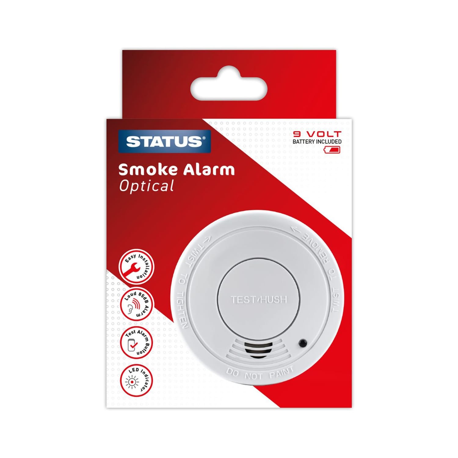 Status Optical Smoke Alarm | Home Bargains