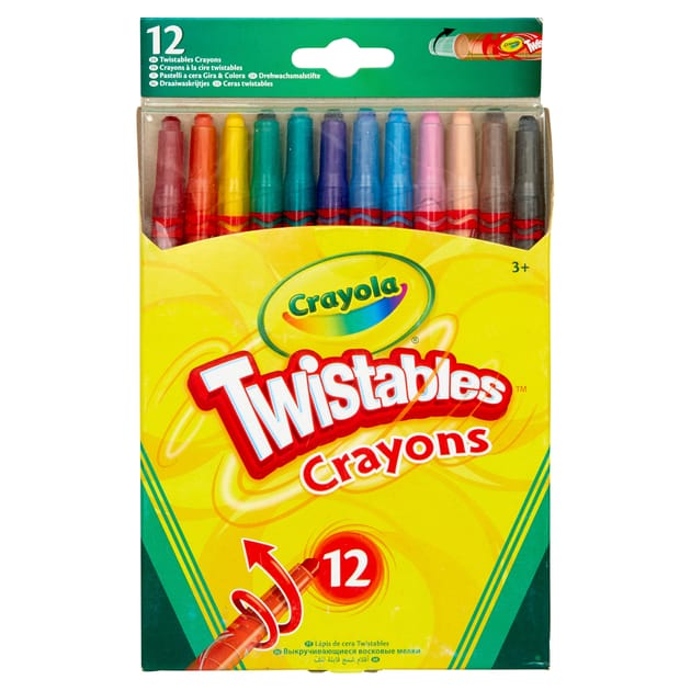 Crayola 12 Twistables Crayons | Home Bargains