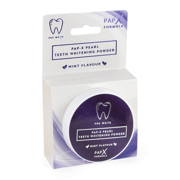 Pro White PAP-X Teeth Whitening Powder 30g- Pearl | Home Bargains