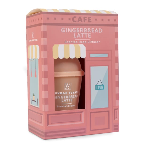 Wickford & Co Sundae Scents Scented Diffuser - Gingerbread Latte | Home ...