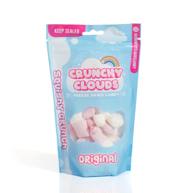 Crunchy Clouds Freeze Dried Candy - Original | Home Bargains