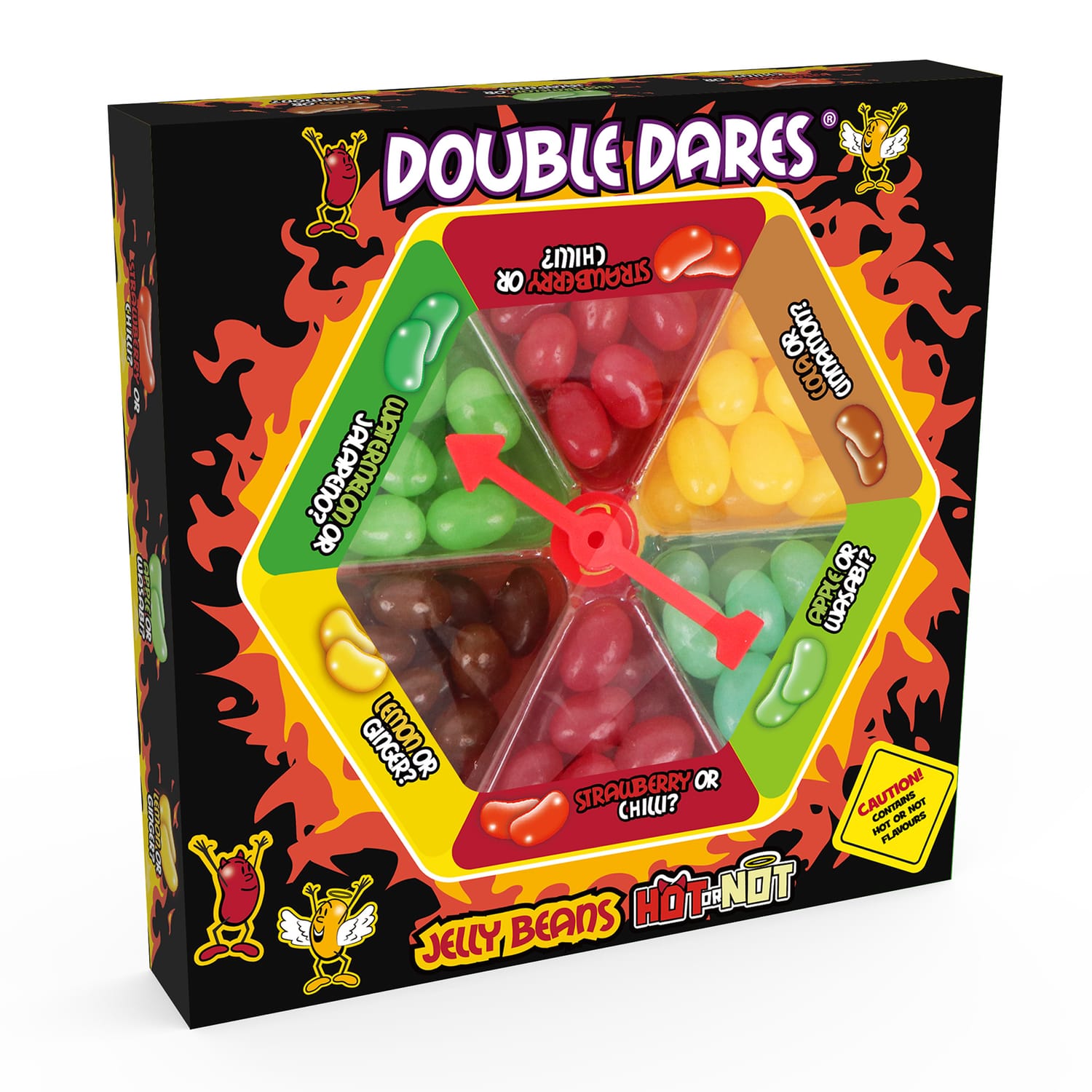 ZED Candy Double Dares Hot or Not Jelly Bean Game 120g | Home Bargains