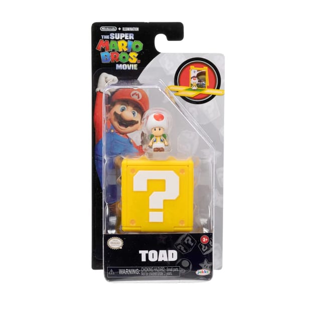 Super Mario Figure - Toad | Home Bargains
