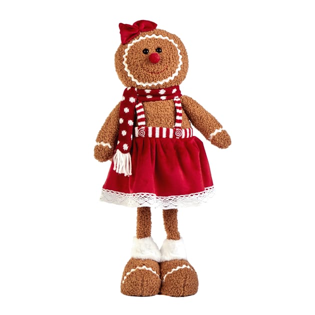 Winter Charm Medium Gingerbread Woman | Home Bargains