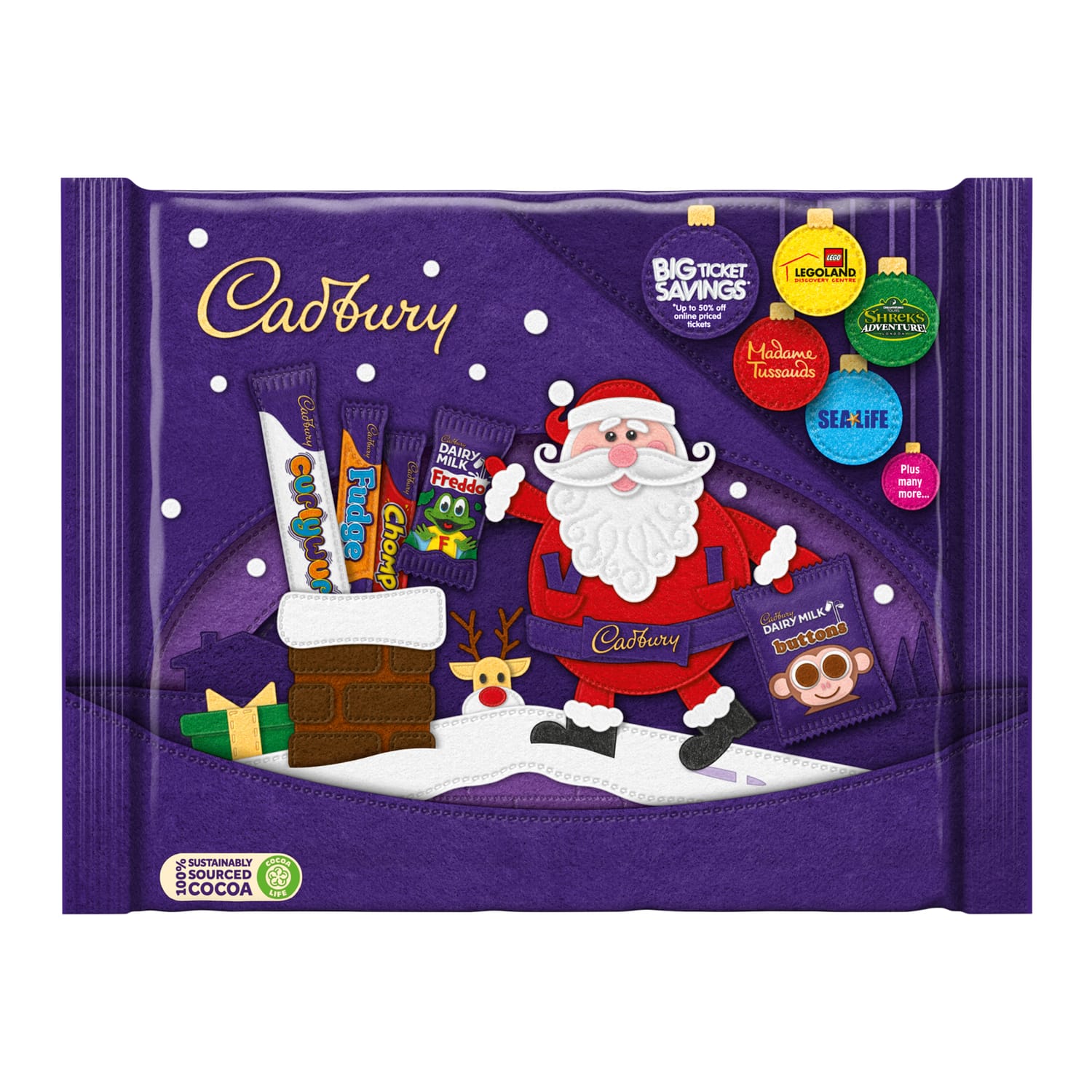 Cadbury Small Selection Box 78g | Home Bargains