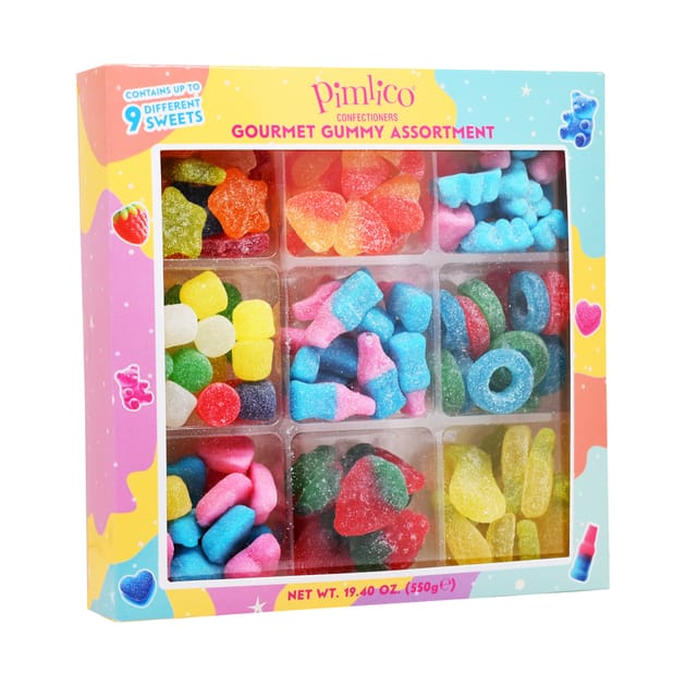 Pimlico Gourmet Gummy Assortment 550g | Home Bargains