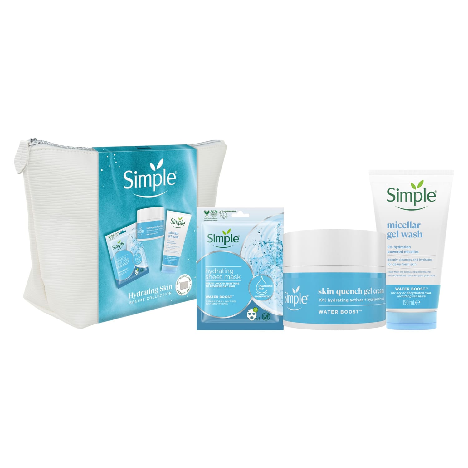 Simple Hydrating Skin Gift Set | Home Bargains