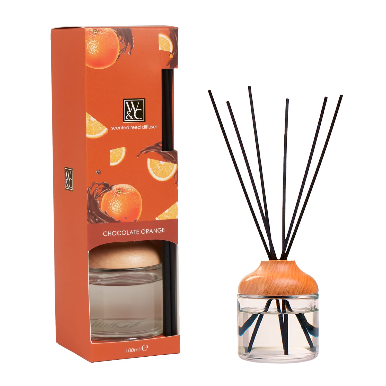 Wickford & Co. Scented Reed Diffuser 100ml - Chocolate Orange | Home ...