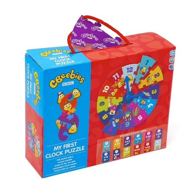 CBeebies My First Clock Puzzle | Home Bargains