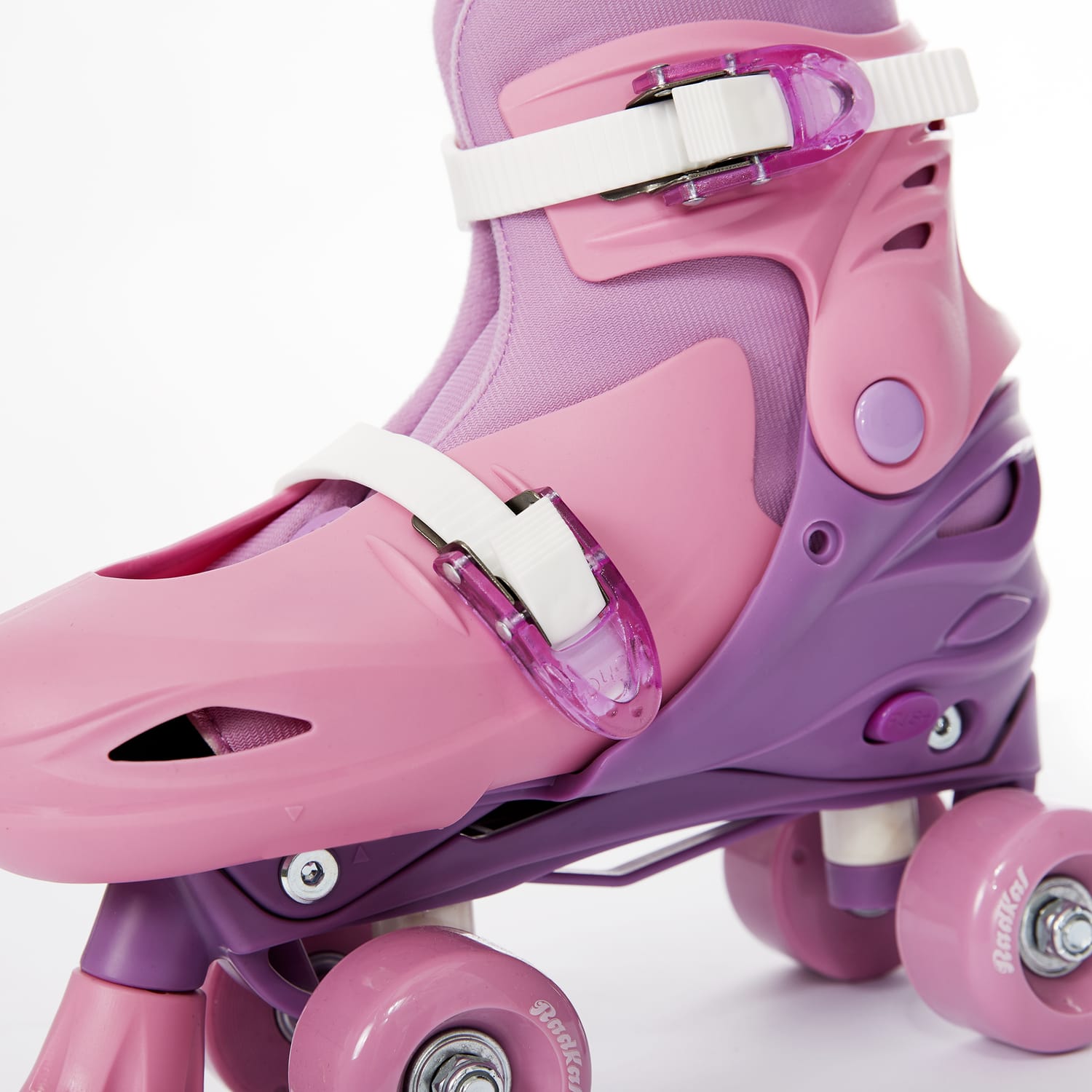 Pro Wheelz Quad Skates - Pink | Home Bargains