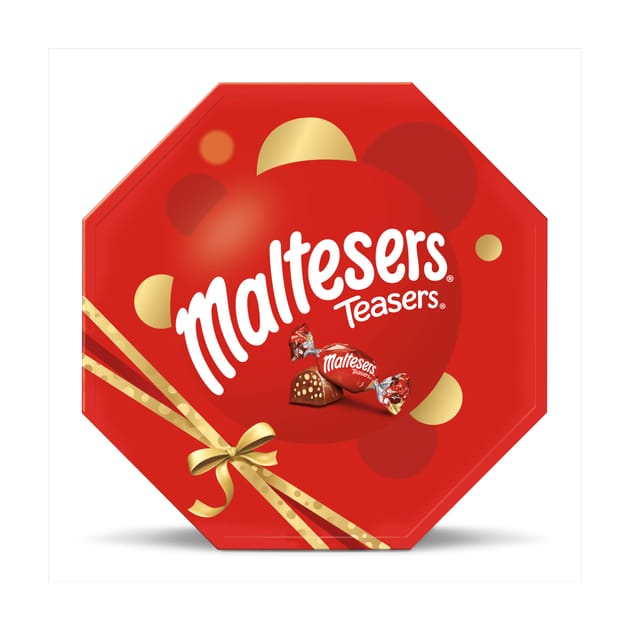 Maltesers Teasers Milk Chocolate & Honeycomb Centerpiece Gift Box 335g ...