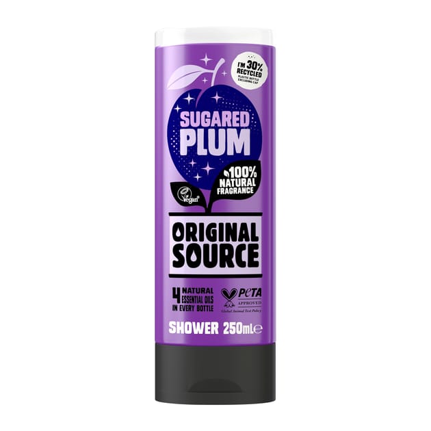 Original Source Sugared Plum Shower 250ml | Home Bargains