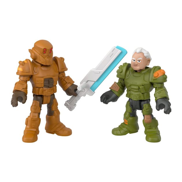 Imaginext Pixar Lightyear Duo Figure Set - Darby Steel & Zap Patrol ...