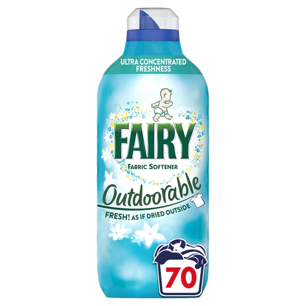 Fairy Outdoorable Fabric Conditioner 70 Washes | Home Bargains