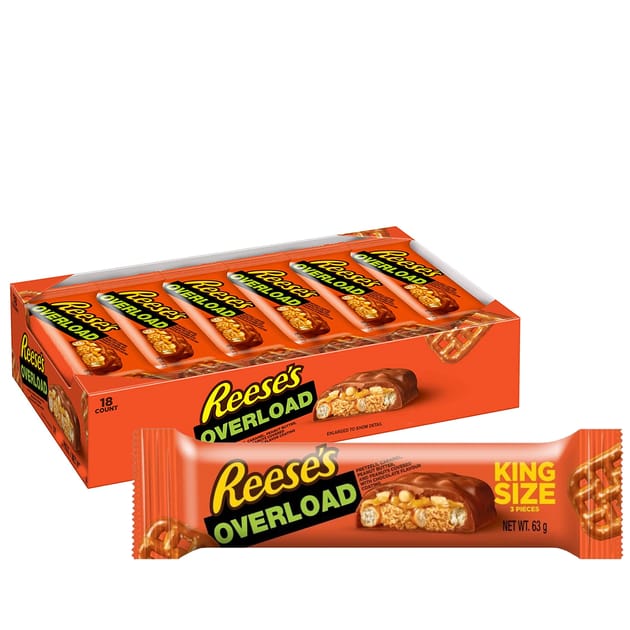 Reese's Overload King Size 63g x18 | Home Bargains