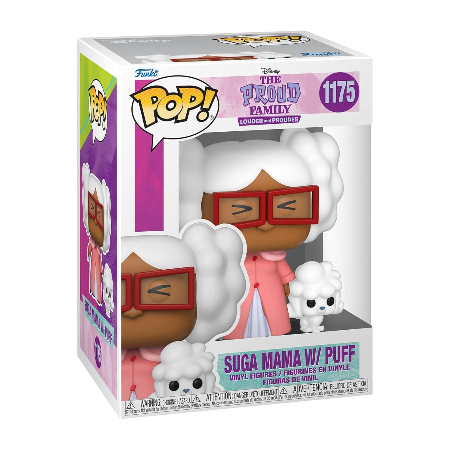 Funko Pop The Proud Family Suga Mama With Puff Figure | Home Bargains