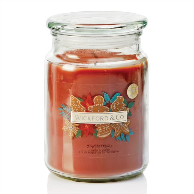 Wickford & Co. Scented Candle 18oz - Gingerbread | Home Bargains