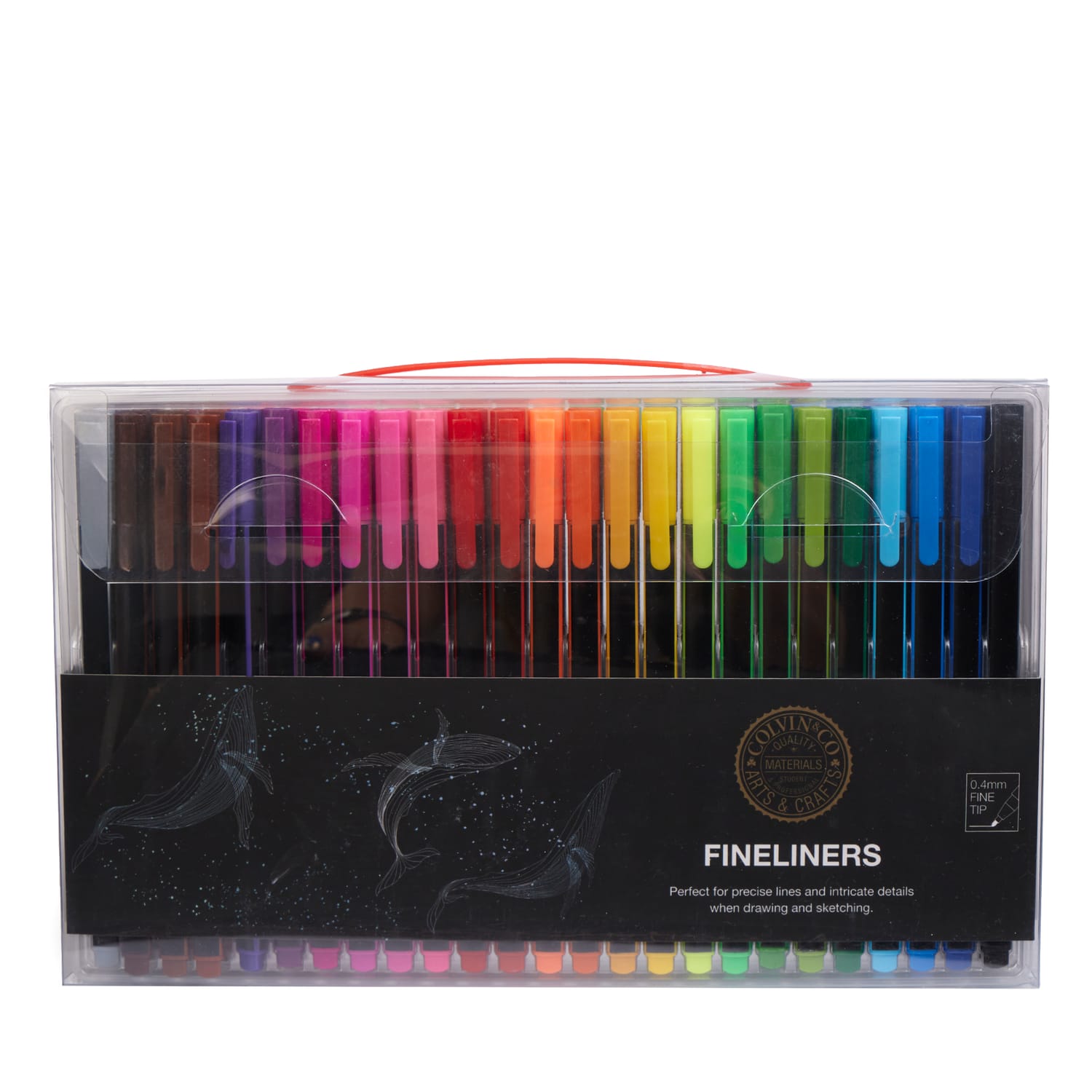 Colvin & Co Fineliners 100 Pack | Home Bargains