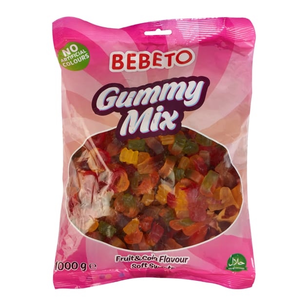 Bebeto Gummy Mix 1kg | Home Bargains