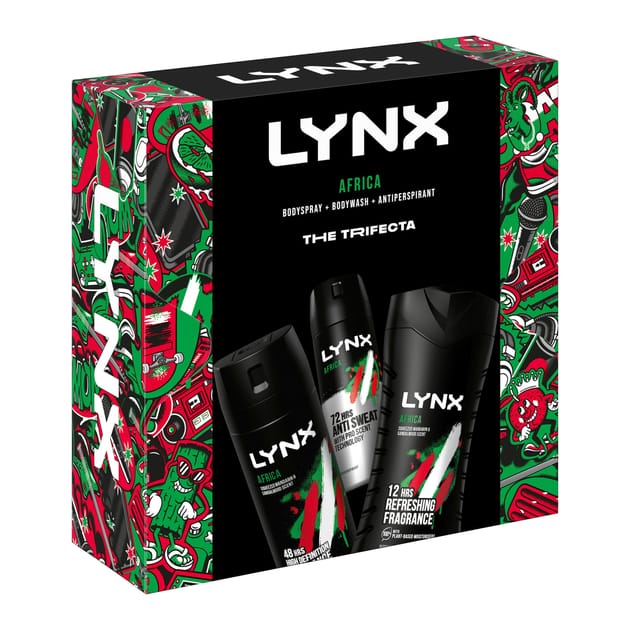 Lynx Body Spray Trio Gift Set - The Trifecta Africa | Home Bargains