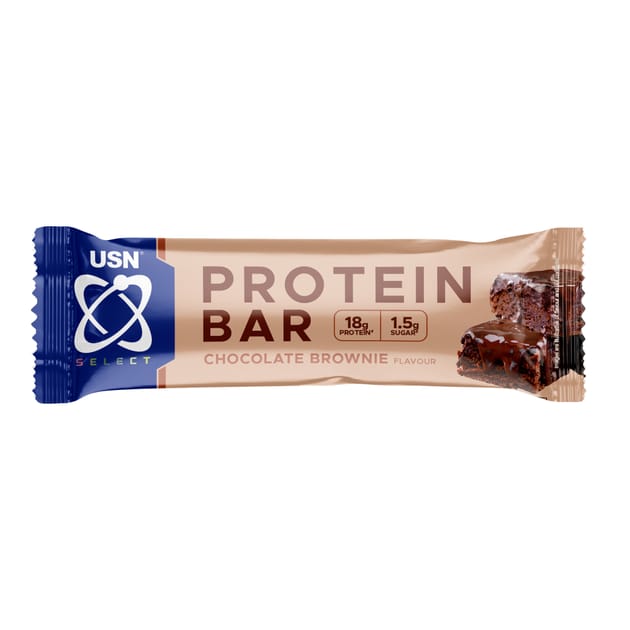 USN Select Protein Bar 55g - Chocolate Brownie x12 | Home Bargains