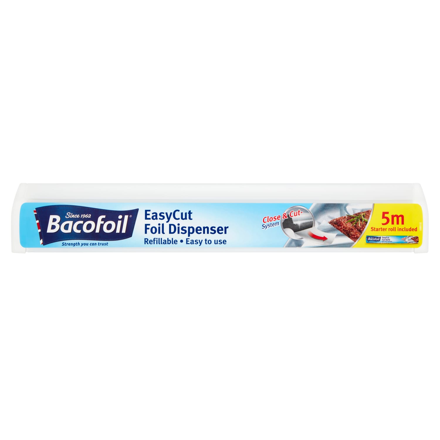 Bacofoil Refillable EasyCut Foil Dispenser 5m | Home Bargains
