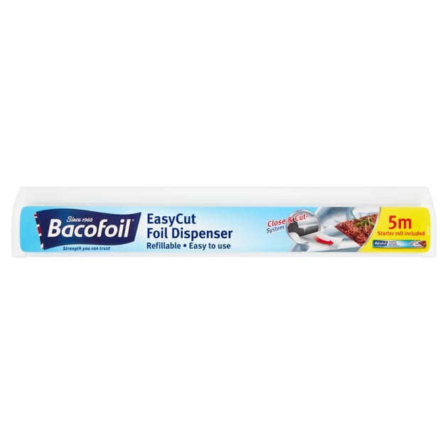 Bacofoil Refillable EasyCut Foil Dispenser 5m | Home Bargains