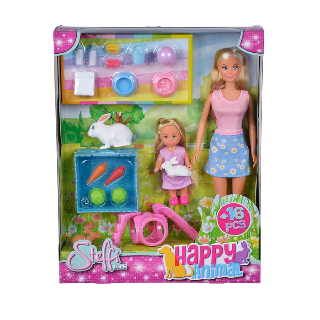 Steffi Love Happy Animal - Rabbits | Home Bargains