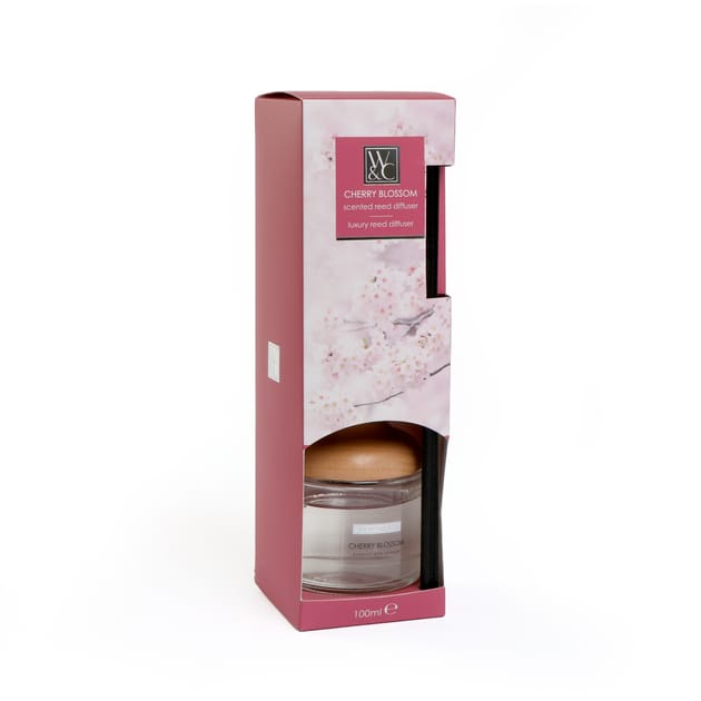 Wickford & Co Scented Reed Diffuser - Cherry Blossom | Home Bargains