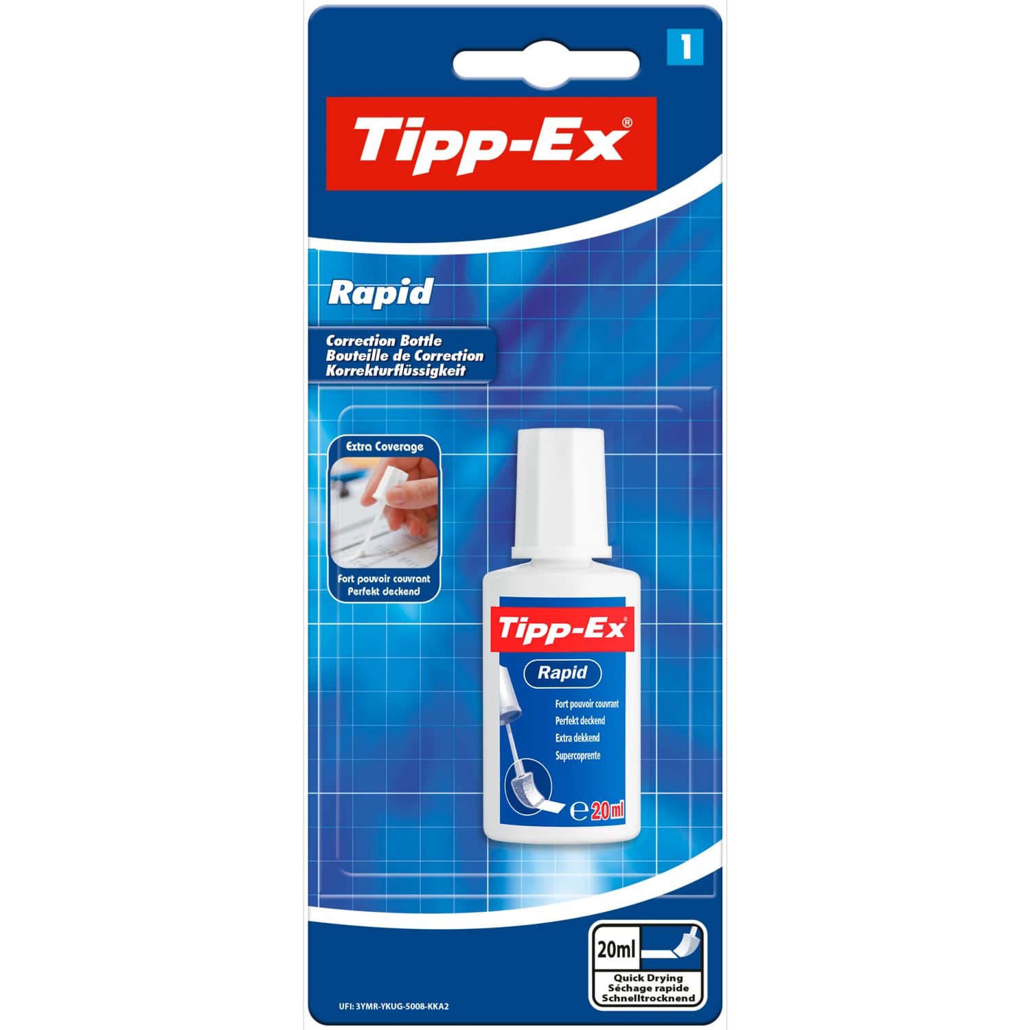 Tipp-Ex Rapid Liquid Corrector 20ml x1 | Home Bargains
