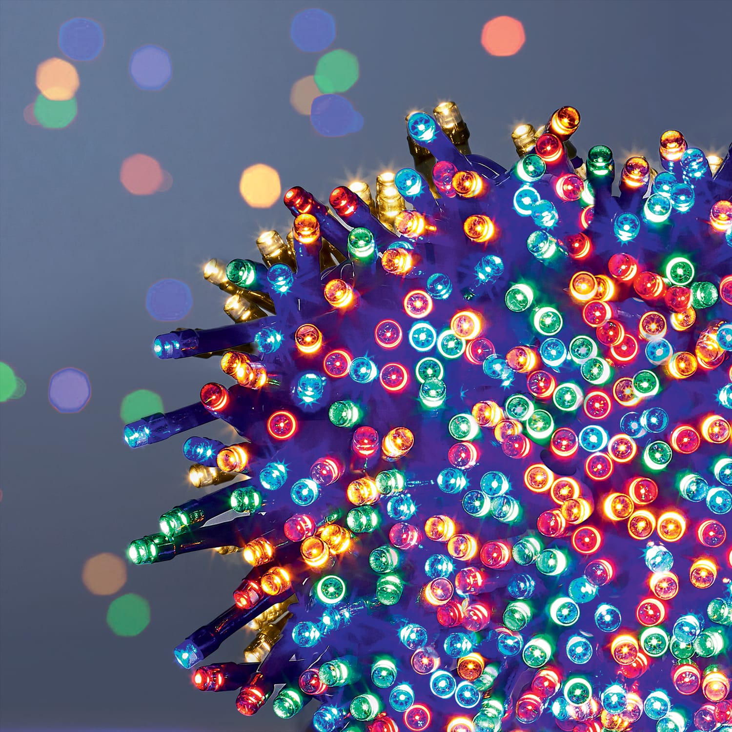 Prestige Mains Operated 50 LED String Lights | Home Bargains