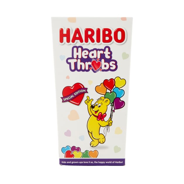 Haribo Special Edition Heart Throbs 160g | Home Bargains