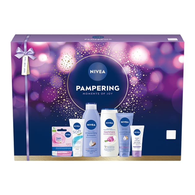 Nivea Pampering Gift Set - Moments Of Joy | Home Bargains