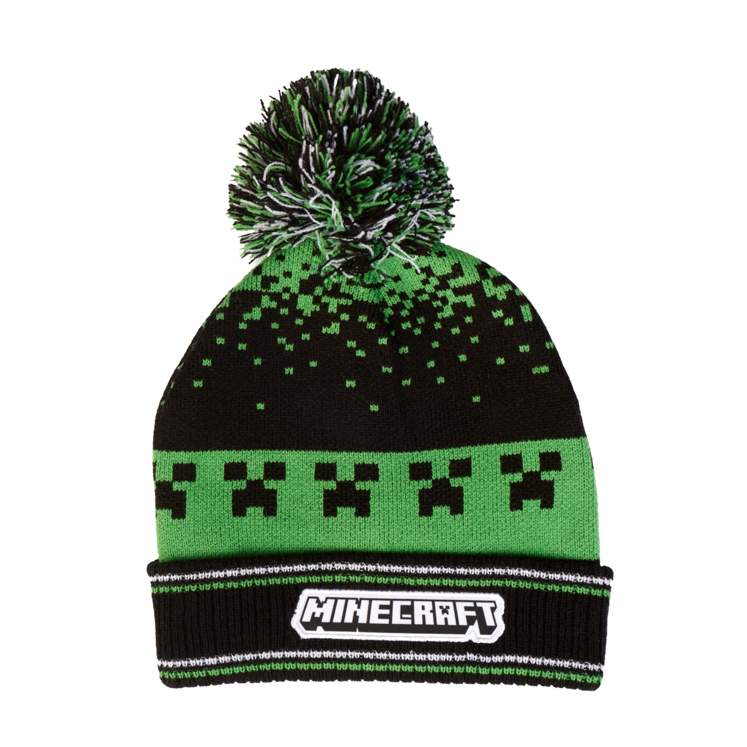 Minecraft Beanie Pom Pom Hat | Home Bargains