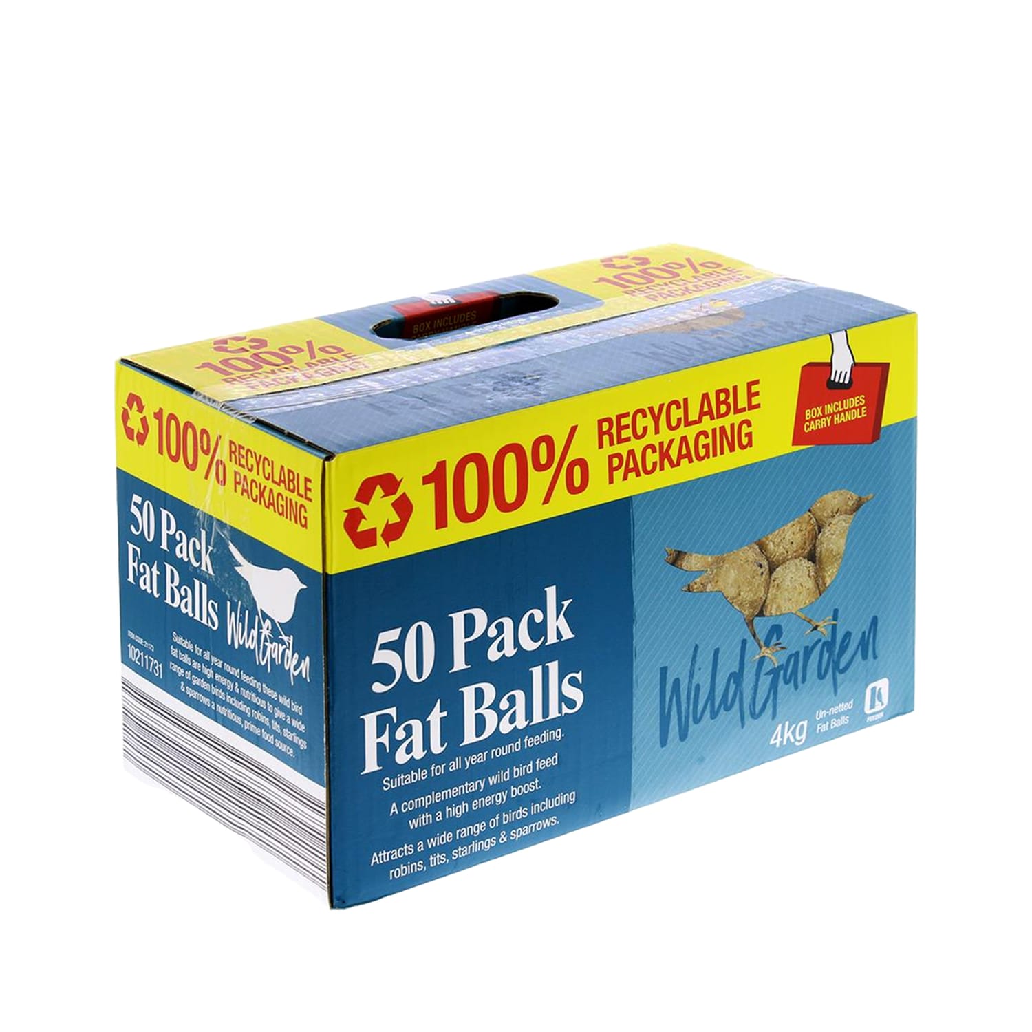 Wild Garden Fat Balls 50 Pack | Home Bargains